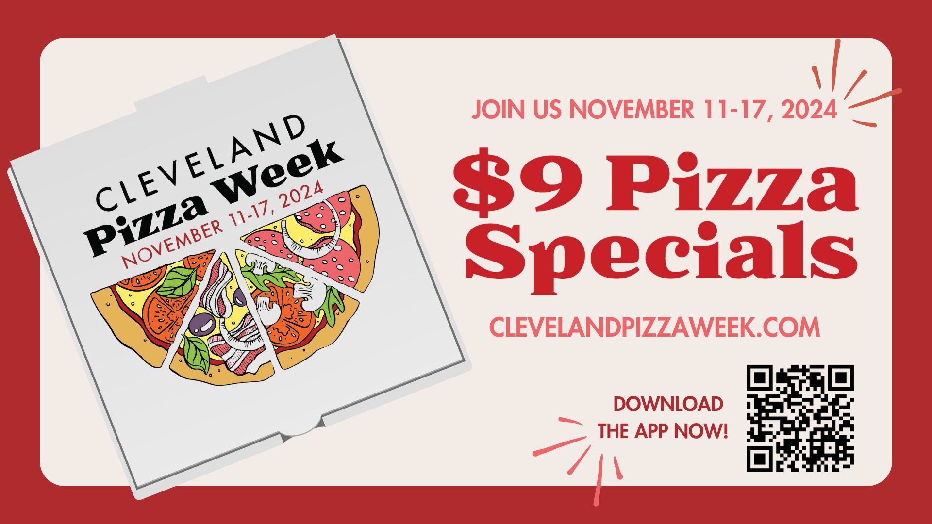 Cleveland Pizza Week | November 10-16, 2025